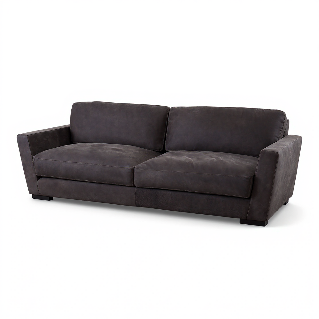Softform WING Big Sofa in Leder Kenia konfigurierbar – Sitzdesign