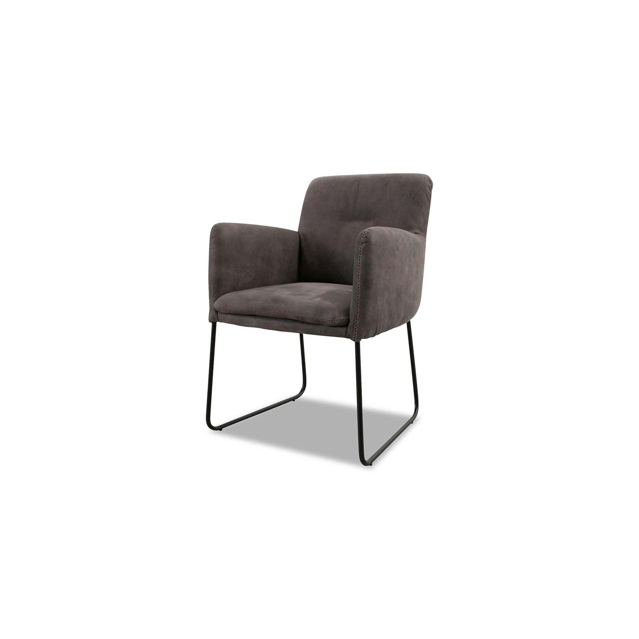 Polstersessel U in Leder Africa Premium Sitzmöbel – Sitzdesign